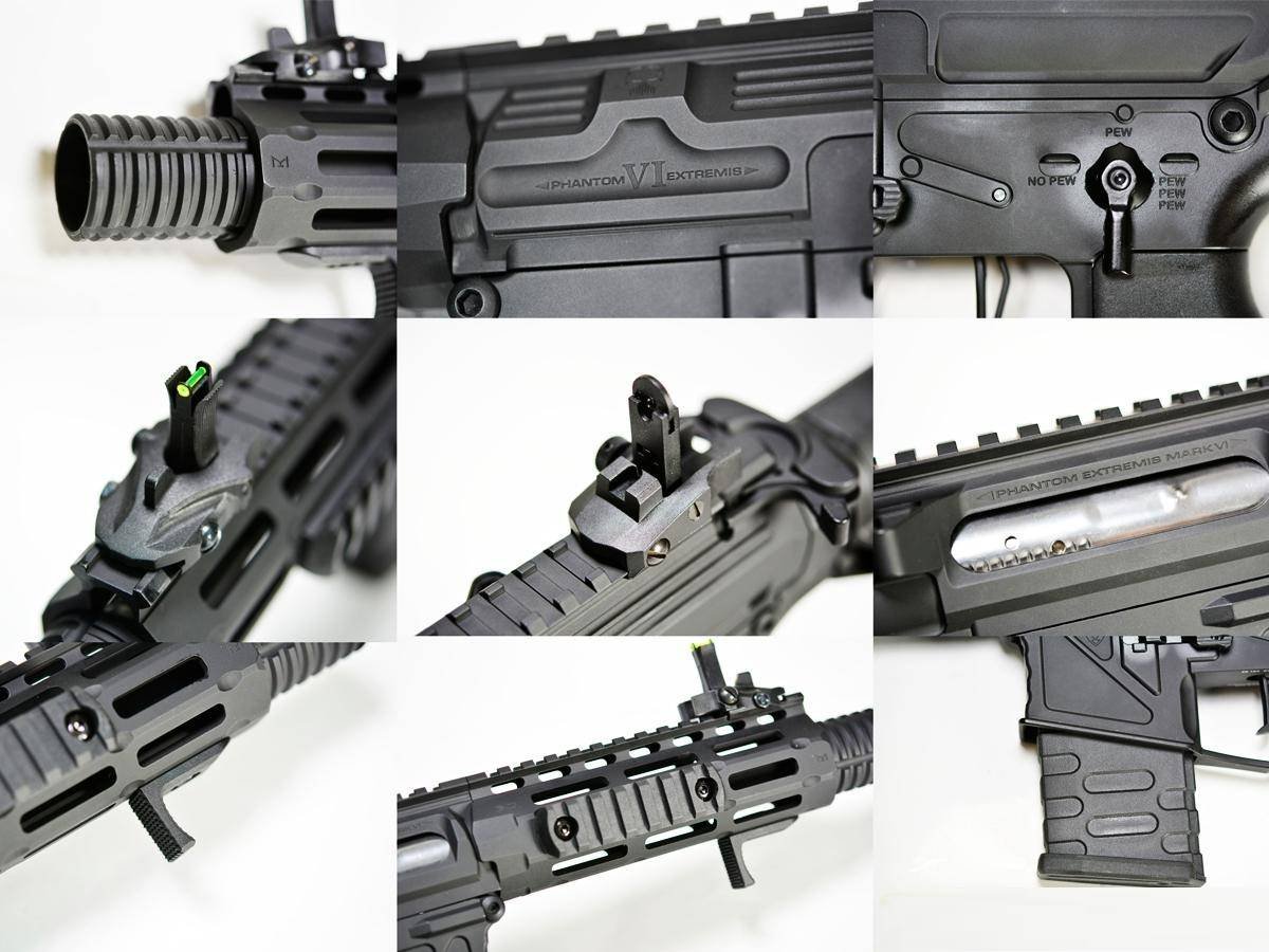 Rifle Airsoft APS Phantom PER706 - Preto | Airsofts Brasil