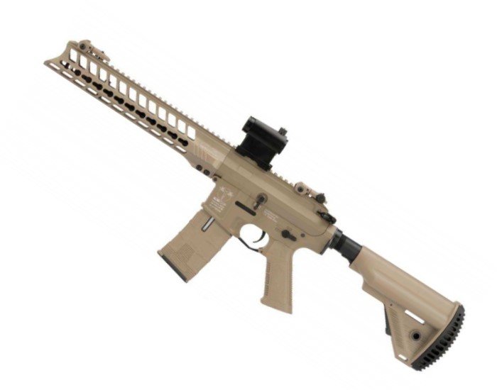 Rifle Airsoft Elétrico AEG ICS CXP YAK 413S3 - Tan | Airsofts Brasil