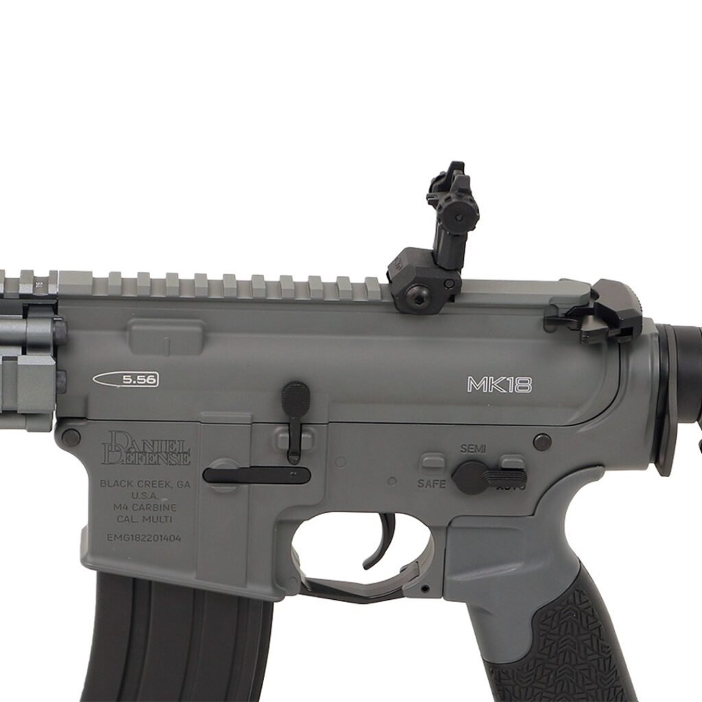 Rifle Airsoft ICS MK18 Daniel Defense S3 - Grey - Airsofts Brasil