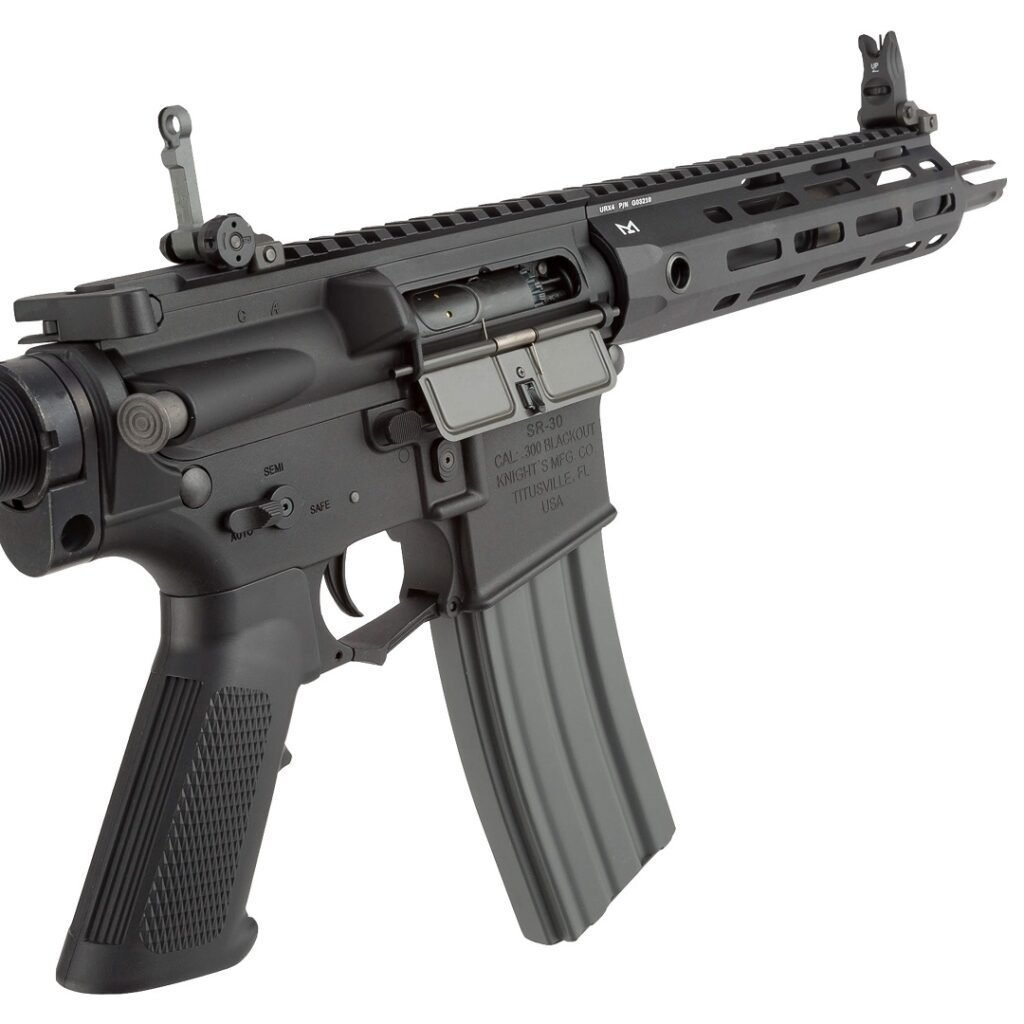 Rifle de Airsoft G&G SR30 Knights Armament CQB - Airsofts Brasil
