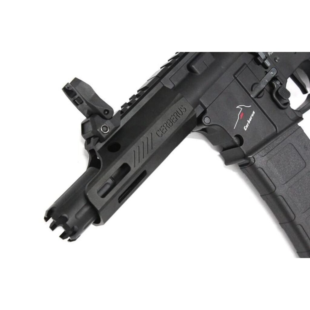 Rifle de Airsoft Poseidon Cerberus CQB Gatilho Eletrônico ETU