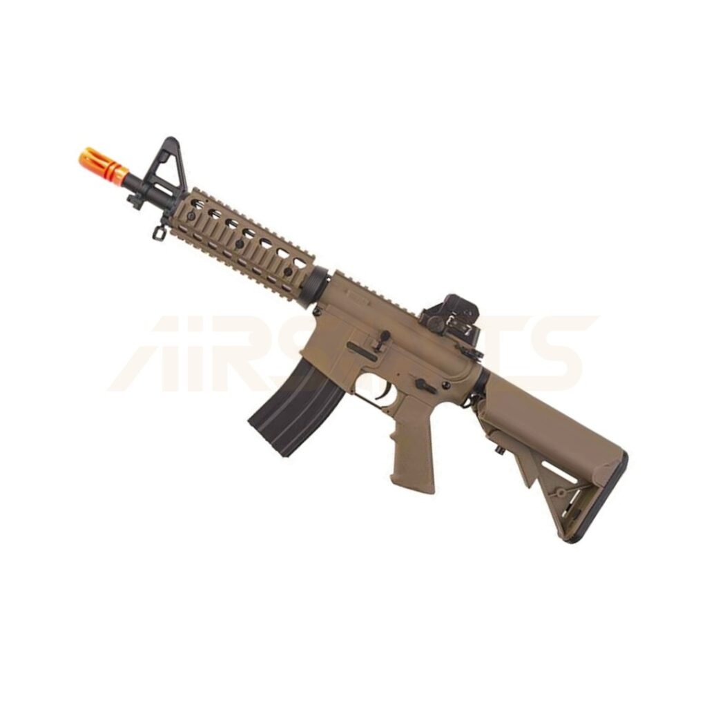 RIFLE AIRSOFT CYMA AEG M4 CM606 6MM - TAN - Airsofts Brasil