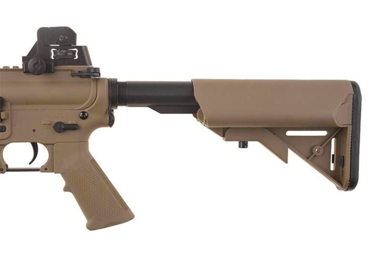 RIFLE AIRSOFT CYMA AEG M4 CM606 6MM - TAN - Airsofts Brasil