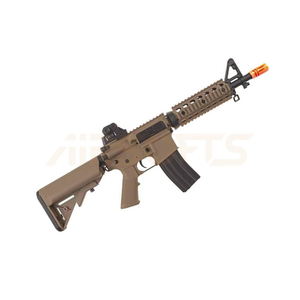 RIFLE AIRSOFT CYMA AEG M4 CM606 6MM - TAN - Airsofts Brasil
