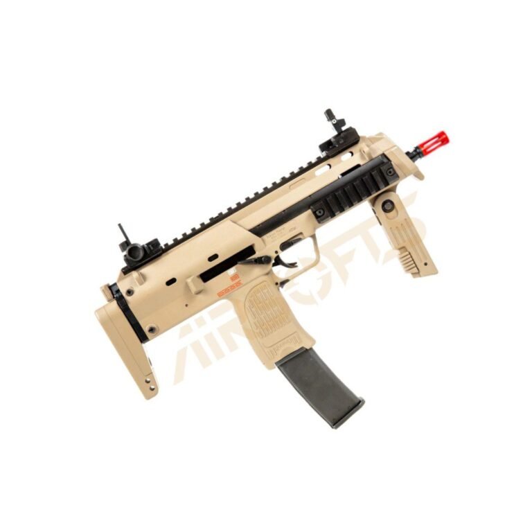 Rifle de Airsoft Tokyo Marui MP7A1 GBB SMG - TAN - Airsofts Brasil