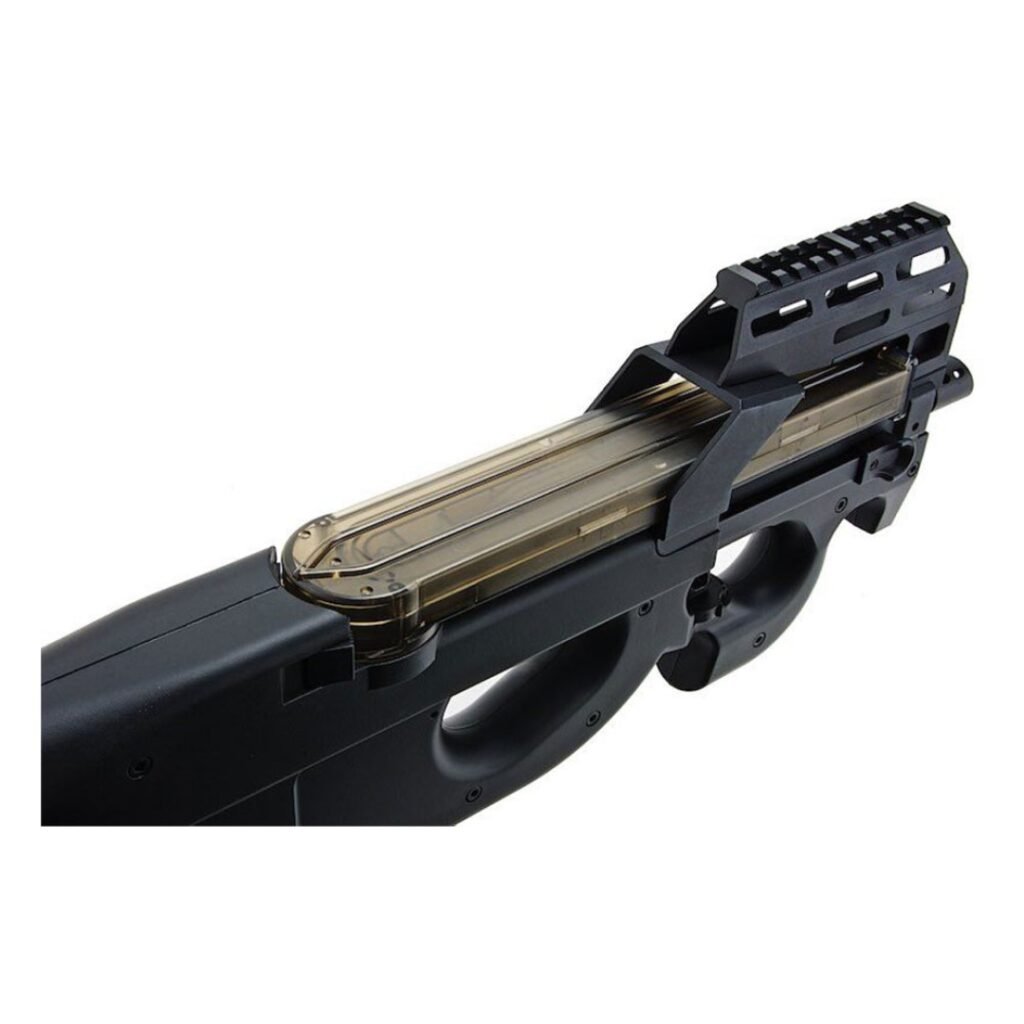 Rifle de Airsoft Novritsch AEG P90 SSR90 PDW 6mm - Preto - Airsofts Brasil